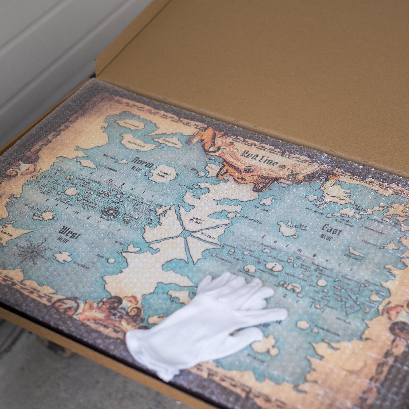Канава - One Piece World Map Fan Art – BoomLab